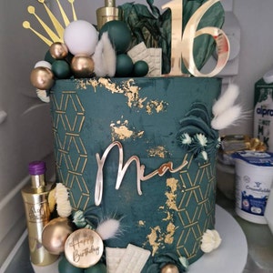 Congratulations Cake Topper Arabic Alf Mabrook Various Sizes & Colours ...