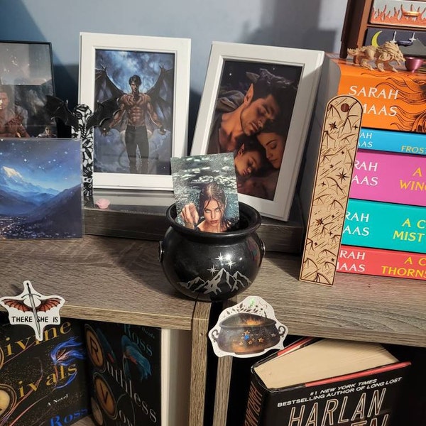 ACOTAR Cauldron Figurine, ACOTAR Cauldron, Suriel Figurine, Suriel Tea ...