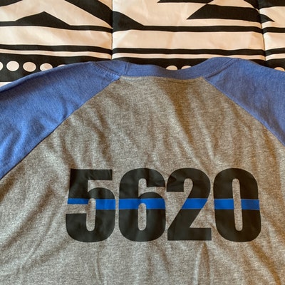 Police Week Shirt Back the Blue Shirt Personalized Police - Etsy