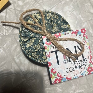 ORT Quilted Thread Catcher Sewing and Pattern Instructions/ Beginner ...