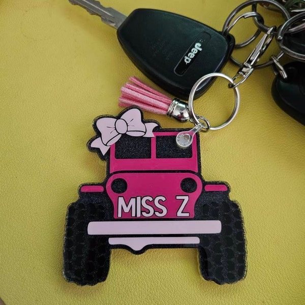 Custom Glow in the Dark Two Seat Side by Side UTV Keychain. - Etsy