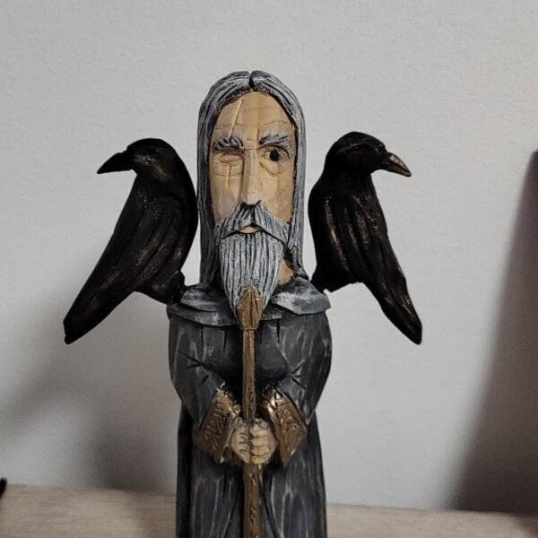 Odin Wanderer God Norse Altar Statues Odinism - Etsy