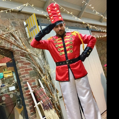 Circus Mime Stilt Costume - Etsy