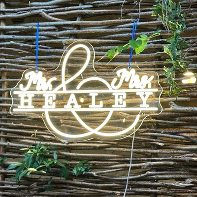 Neon Sign Best Day Ever Custom Neon Sign Wedding Neon - Etsy