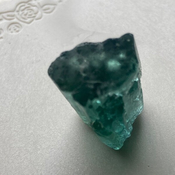 Gemmy Peridot Crystal, 6.1g, With Ludwigite Inclusions, High Grade, Raw ...