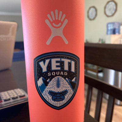 Yeti Squad Sticker Military Shield/badge/insignia Die-cut Bigfoot ...