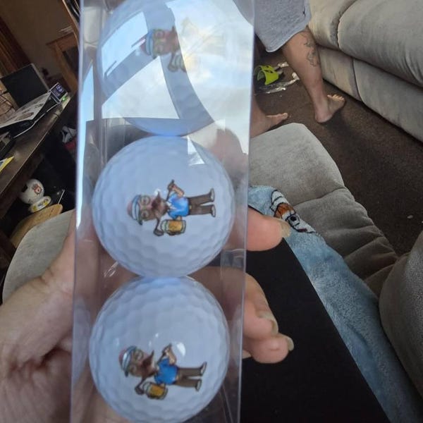 Portrait on Golf Ball, Portrait From Photo, Funny Golf Balls ...