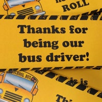 Christmas Candy Bar Wrapper, Bus Driver Appreciation, Bus Driver Gift ...