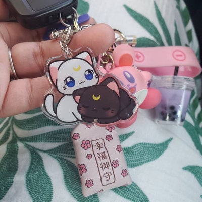 Pocket Friends Fairy Pink Keystrap Lanyard Wristlet - Etsy