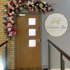 Wedding Flower Columns Deconstructed Wedding Flower Arch - Etsy