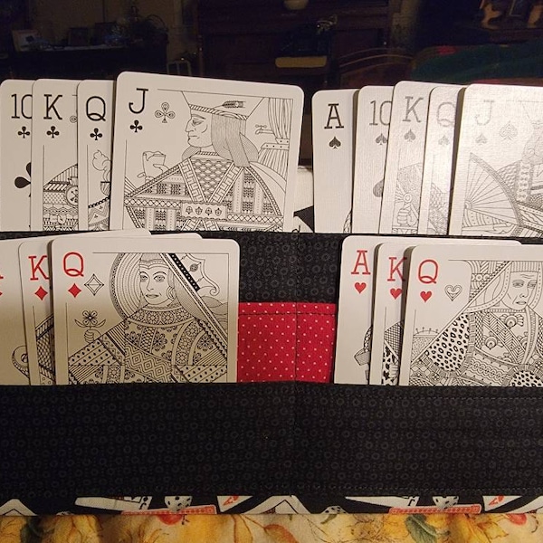 Card Caddy, Card Holder, Playing Card Holder, Child’s Card Holder ...