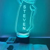 Golf Bag & Clubs Night Light up Table Lamp Golf Club Desk Sports LED ...