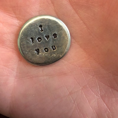 I'm Always With You Pocket Love Token Keepsake Hand Stamped ...