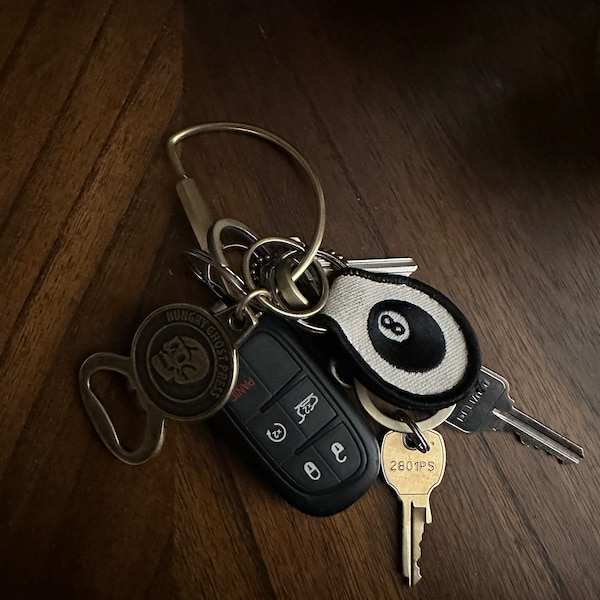 Brass Keychain Custom,key Hook,custom Keychain,brass Key Ring Hook ...