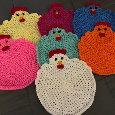 CROCHET PATTERN Farmhouse Trivet Potholder Crochet Pattern, Instant ...