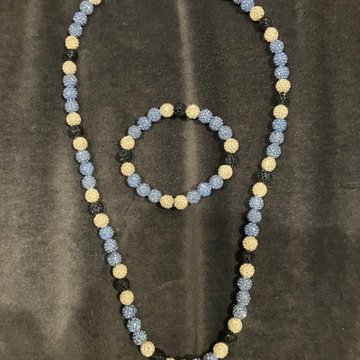Baseball Rhinestone Necklace Acuna Bling Baseball Necklace Braves - Etsy
