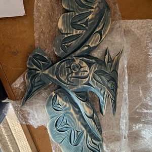Northwest Coast First Nations Native Hand Carved, Authentic Wall Art ...