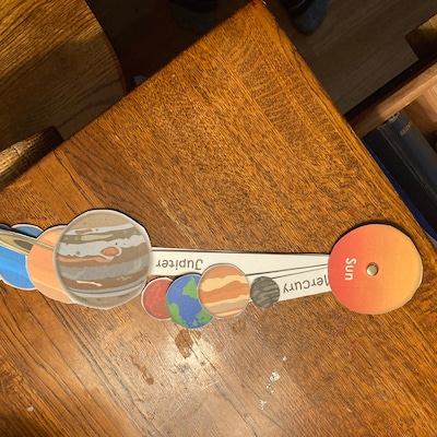 Solar System Planets Printable, Planets Matching Activity, Toddler Busy ...