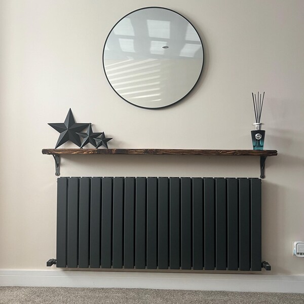 Distressed Farmhouse Shelf | Solid Wood | Antique | Rustic Shelf ...