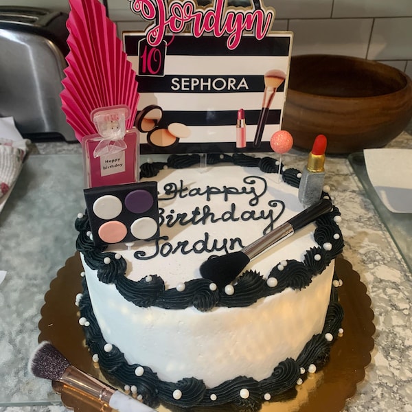 Cupcake Sephora-deluxe Inspired Cupcake Topper Digital File PDF PNG JPG ...