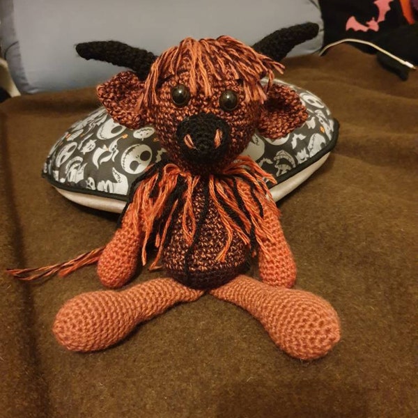 Crochet Yak Amigurumi Pattern - Etsy