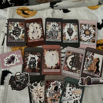 Skeleton Reader Spooky Halloween Sticker / Book Lover Sticker / Book ...