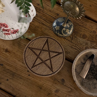 Large SPIRIT TRAP in Solid Oak jason Miller 'protection & Reversal ...