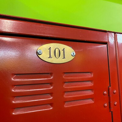 Custom Hand Punched Hotel Room Numbers Locker Numer Tag Industrial Tag ...