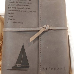 Pilots Log Laser Engraved Personalized Diary Notebook | Etsy