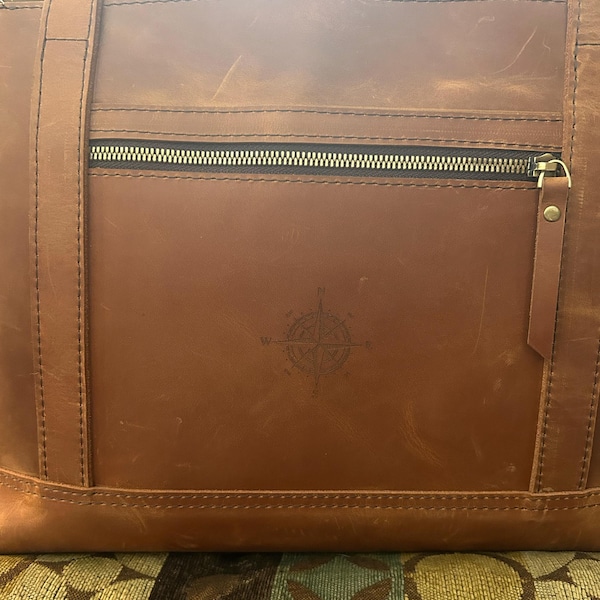 Laptop Bag With a Large Internal Compartment That Can Easily Fit a ...