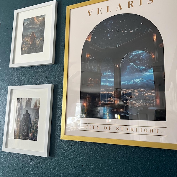 Velaris Print Digital Instant Download Acotar Art Print Printable City ...