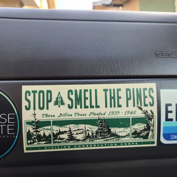 Civilian Conservation Corps Sticker Set + Bumper Sticker CCC - Etsy