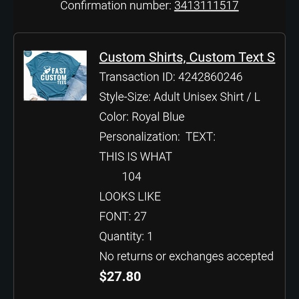 Custom Shirts, Custom Text Shirt, Custom T-shirt, Personalized T-shirt ...