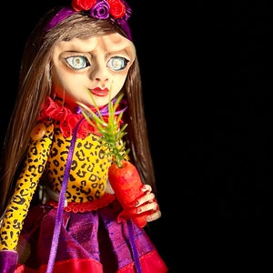 OOAK Vampire Art Doll, Baby Doll, Bat, Creepy Cute, Goth, Halloween ...