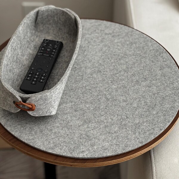 11" X 11" Extra Large TV Remote Control Holder Caddy Organizer Catchall ...
