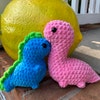 Dinosaur Jurassic World No Sew Crochet Pattern, No Sew Amigurumi ...