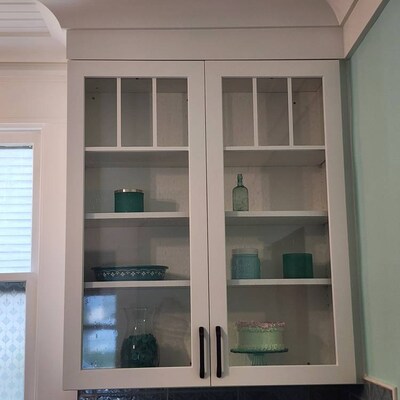 KITCHEN MULLION INSERTS Cabinet Doors up to 16w X 32h Glass or Flat ...