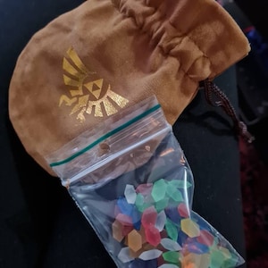 Legend of Zelda Rupees Rupee Set Including Rupee Bag/pouch 100, 250 ...