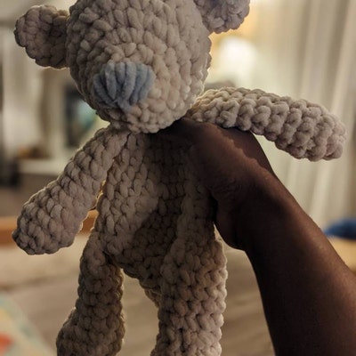 Jr. Bear the Bear Snuggler Crochet Pattern, Bear Pattern, Crochet Bear ...