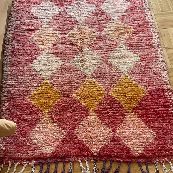 Custom Moroccan Rug - Wool Rug - Handmade Rug - Moroccan Rug - Shag Rug ...