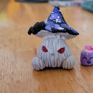 Custom Mushling Mushroom Clay Sculpture Figure - Etsy