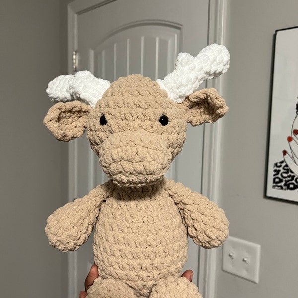Pattern: Monty the Moose Crochet Stuffie (PDF Pattern) - Etsy