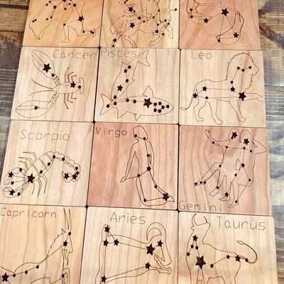 Constellation Tiles Flashlight Constellations Constellation Coasters ...