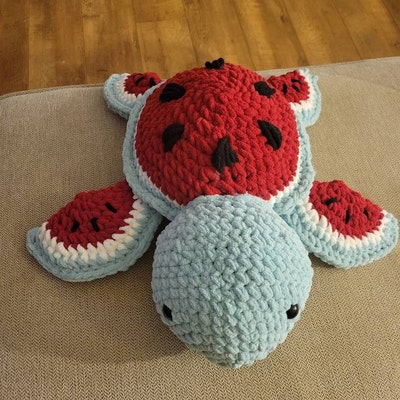Jumbo Crochet Turtle Pattern Amigurumi PDF - Etsy