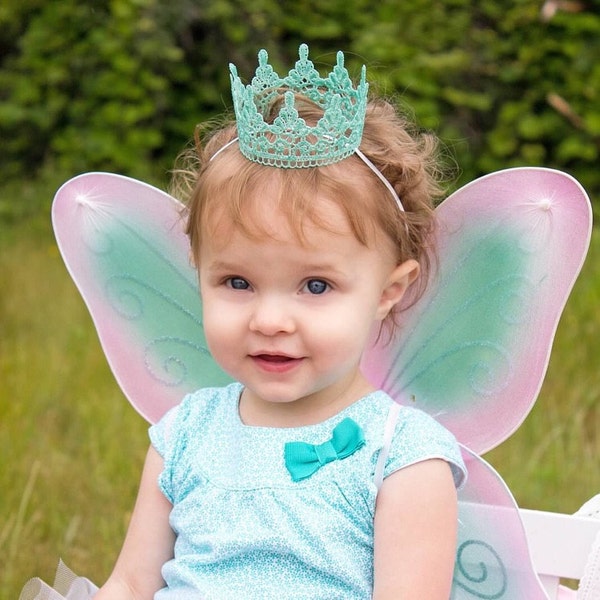 AZLYN CROWN, Dainty Crown, Gold Crown, Newborn Crown, Newborn ...