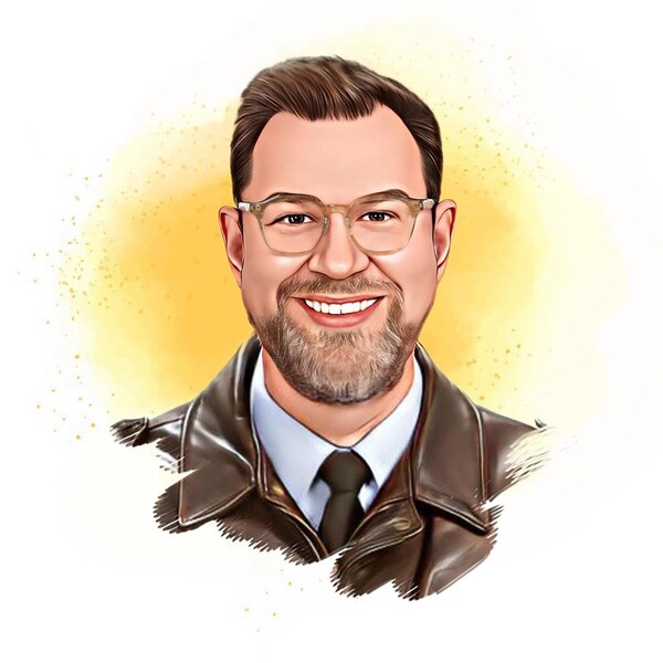 Cartoon Portrait From Photo, Social Media Profile Picture, Cartoon ...