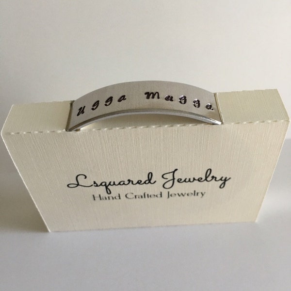 Cuff Bracelet Box | Custom Cuff Bracelet Display Cards | Blank or ...