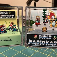 Diddy Kong Racing DIY Papercraft Cube Diorama Template N64 DKR - Etsy ...
