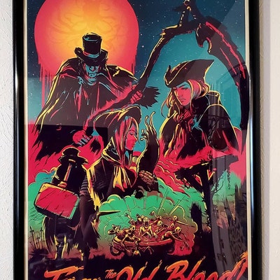 GEHRMAN the FIRST HUNTER Video Game Art Poster, Gaming Poster, Prints ...