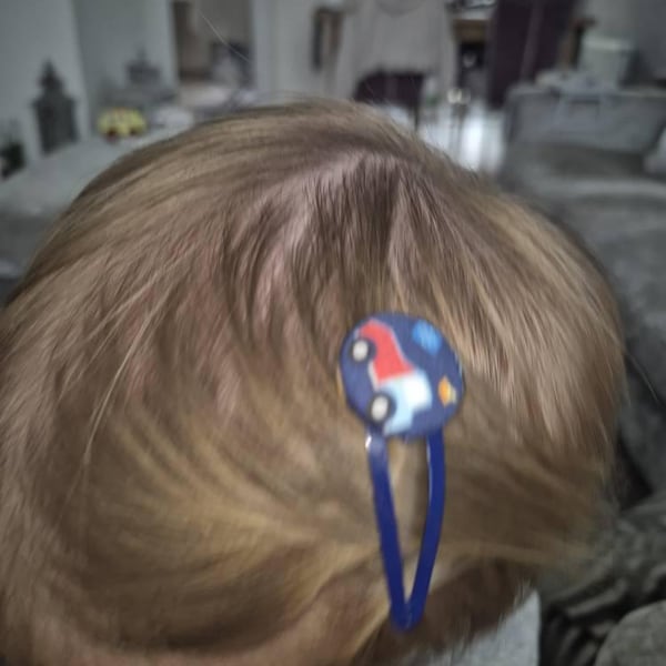 Ladybug Hair Slide, Ladybird Hair Tie, Ponytail Holder, Daisy, Snap ...